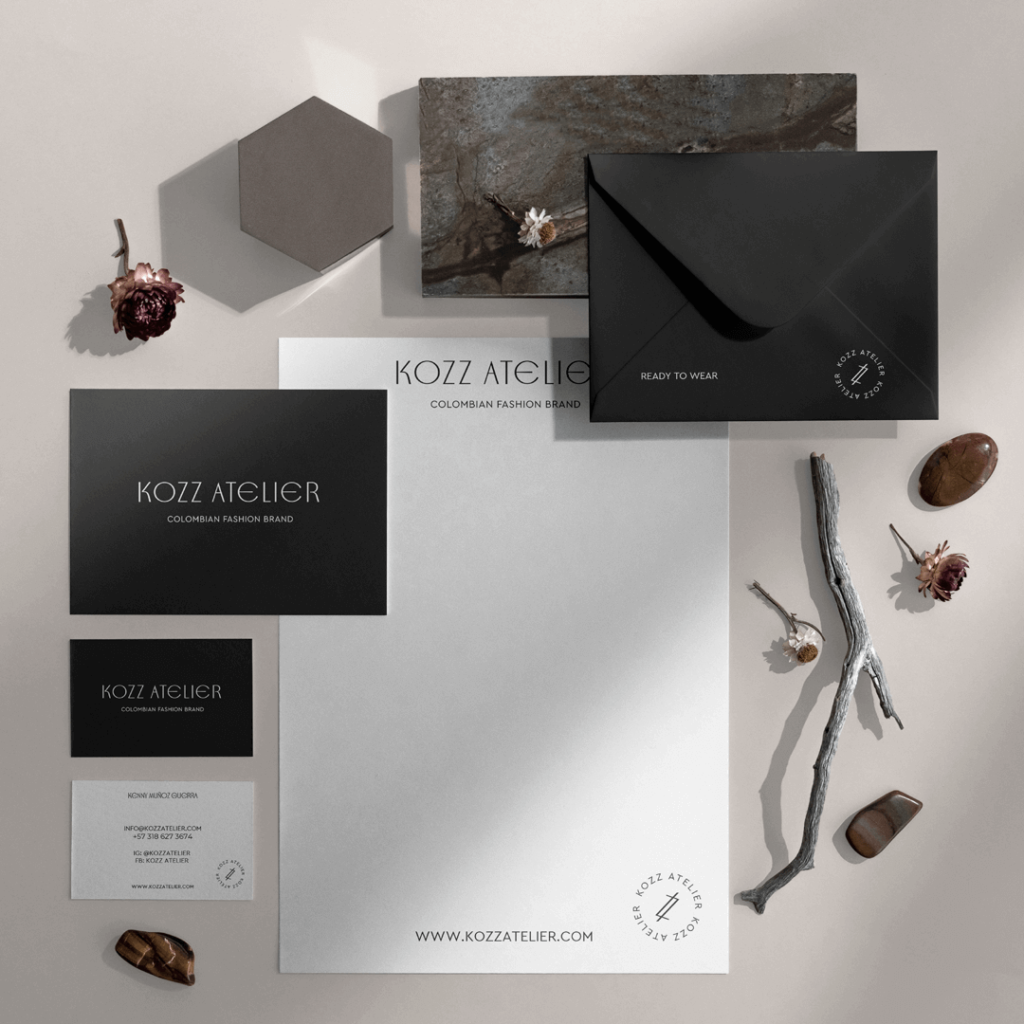 Kozz Atelier: Diseño de Marca para Confecciones en Colombia